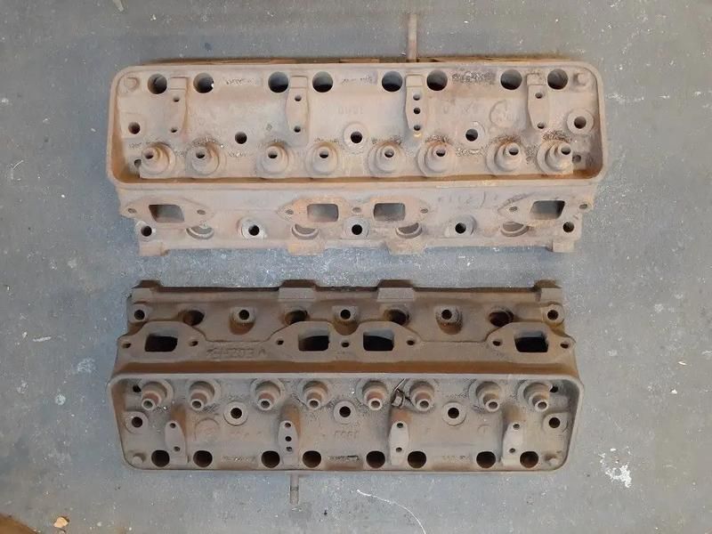 Old Cylinder Heads Head Classic Vintage model ECZ-